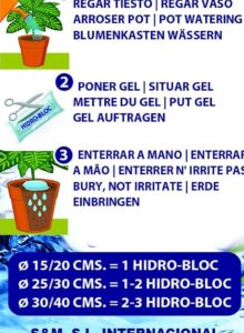El gel perfecto para regar tus plantas durante las vacaciones ...