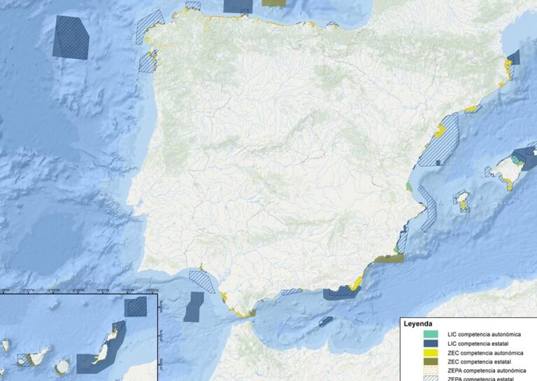 Red de áreas marinas protegidas de España: conservación y biodiversidad ...